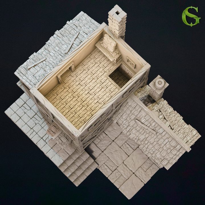 3D Printable Crafting Home by SolGood Terrain